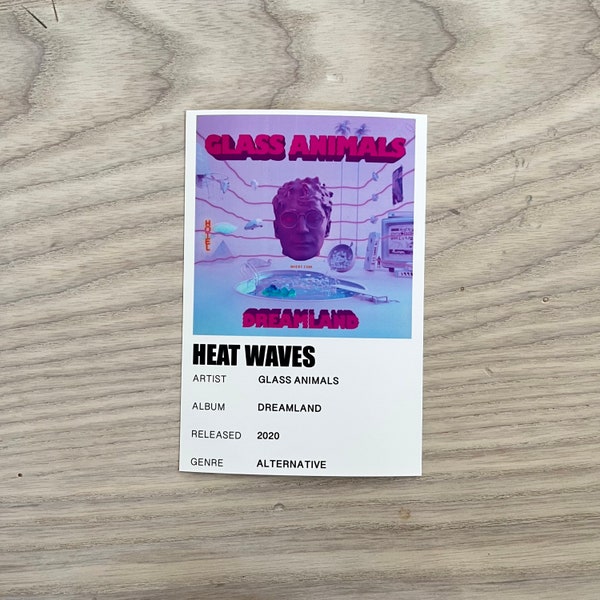 Glass Animals - Etsy