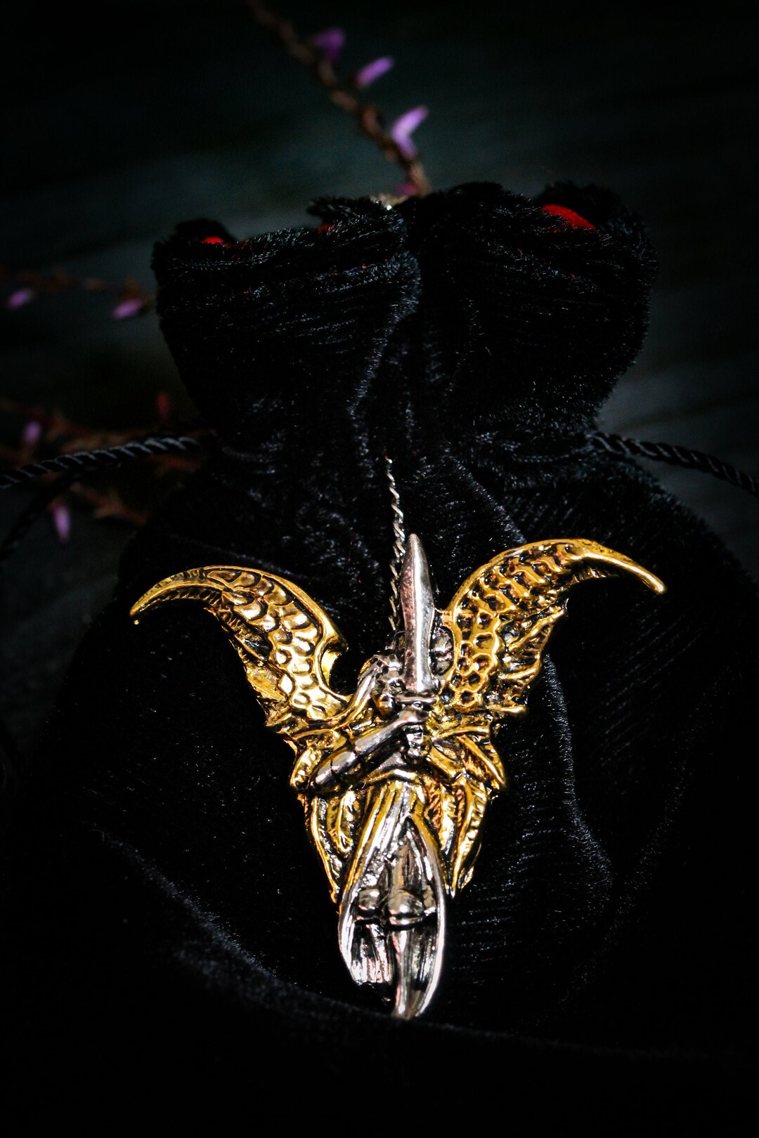 Archangel Michael Pendant, Angelic Amulet - Etsy