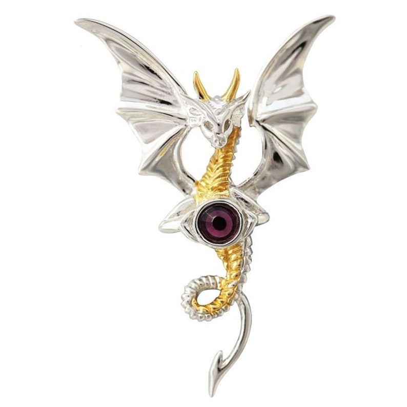 Celestial Dragon - Anne Stokes Fantasy Pendant - Sterling Silver - Etsy