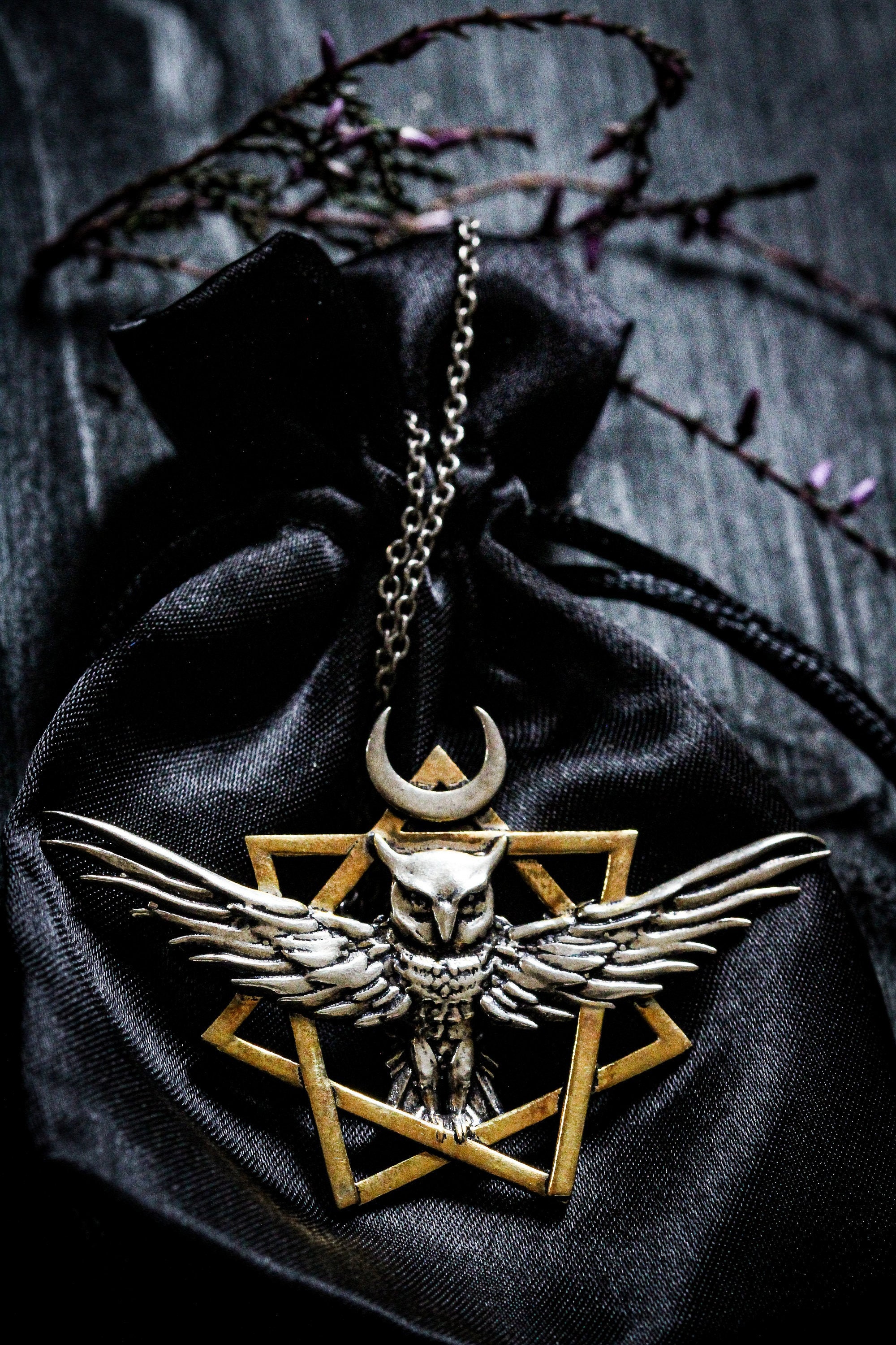 Owl Guardian amulet | Etsy