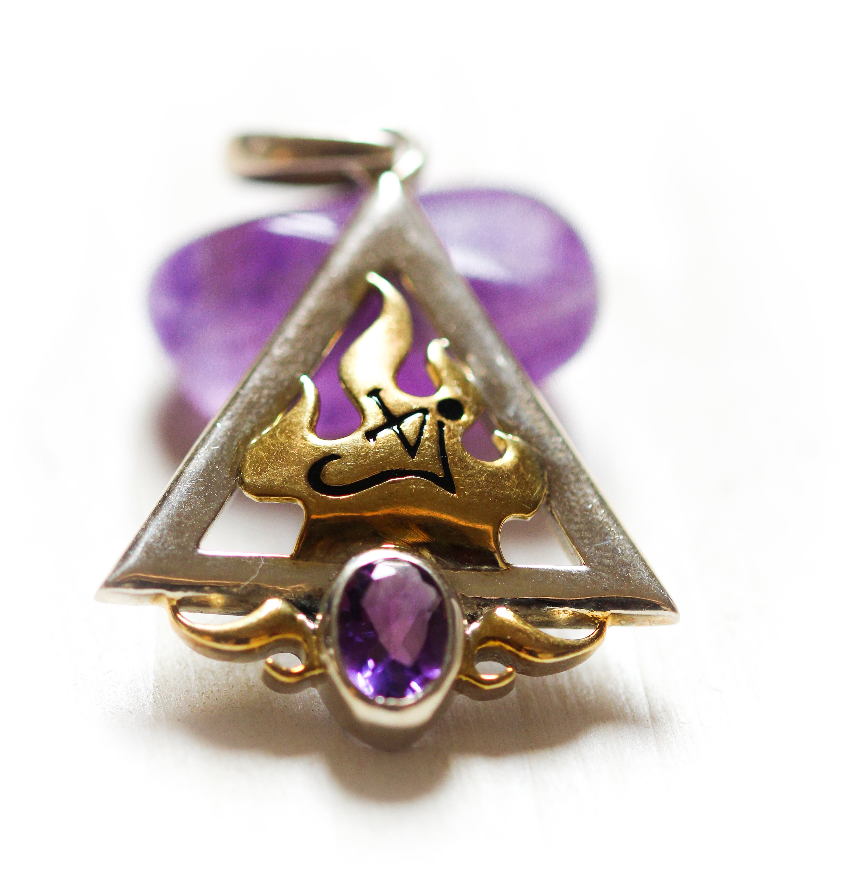 Cassiellum,sigil of Cassiel, Angel of Saturn. Sterling Silver Talisman ...