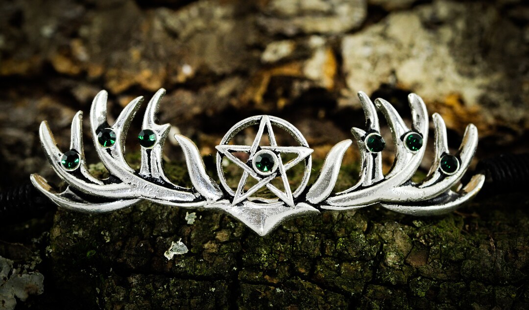 Spirit of the Forest, Pagan Tiara, Wiccan Headwear - Etsy