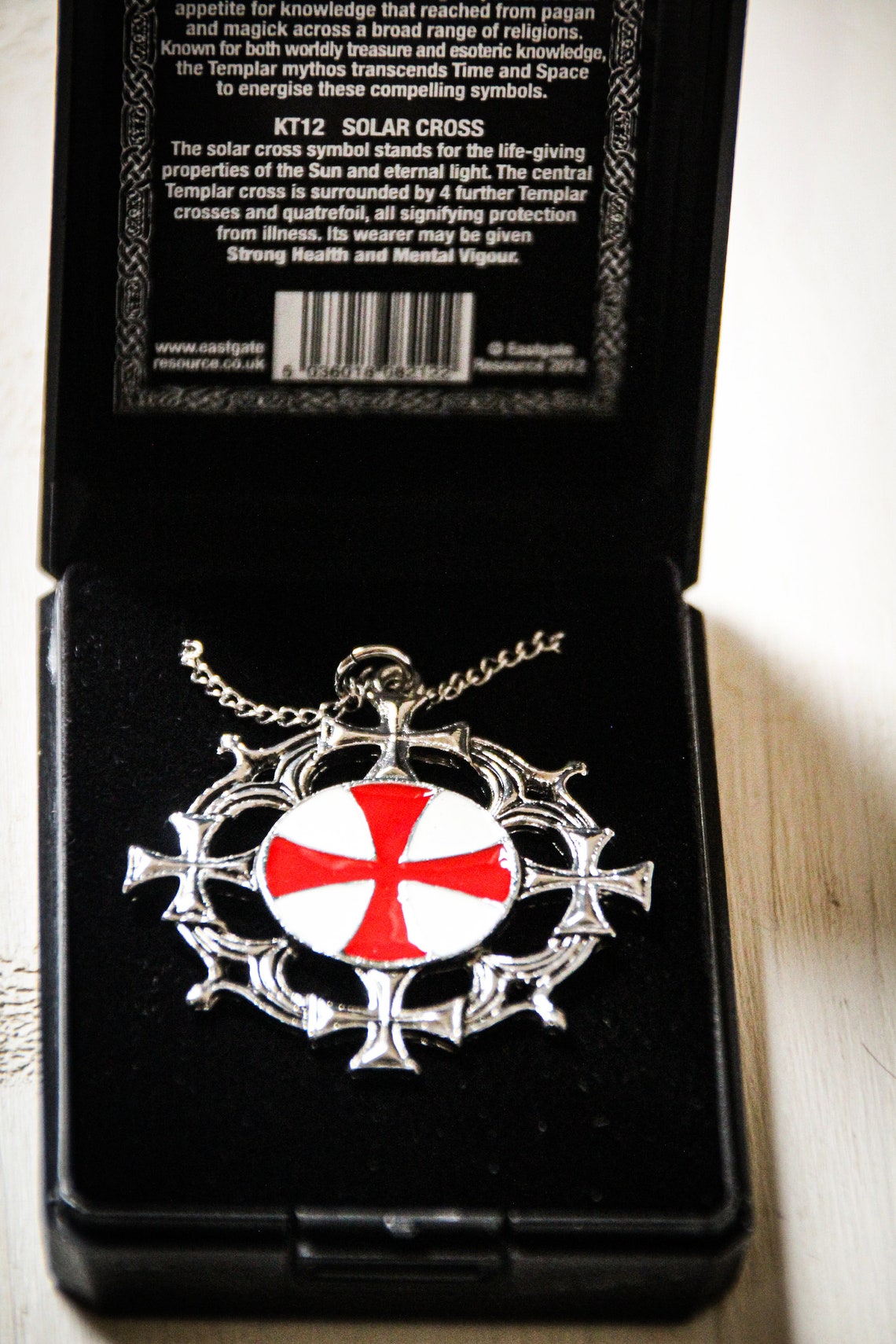 Solar Cross Knights Templar Talisman - Etsy Canada