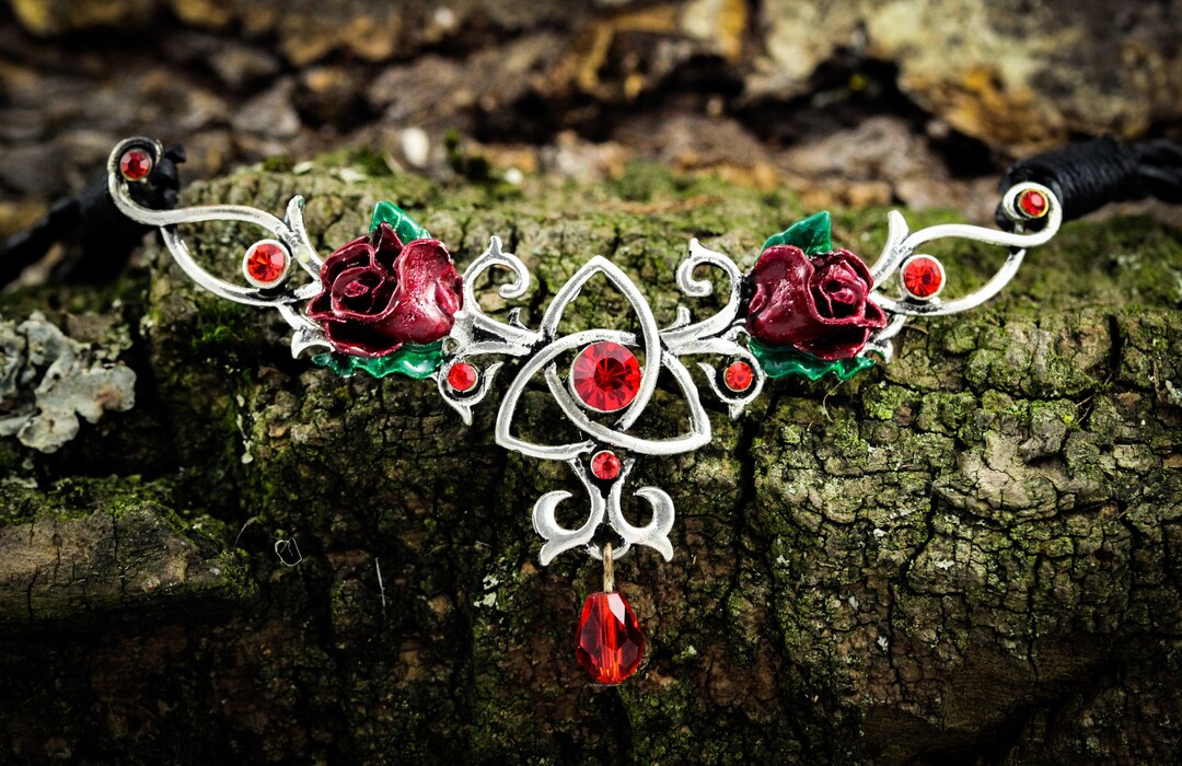 Unity Rose Tiara, Pagan & Wiccan Headwear - Etsy