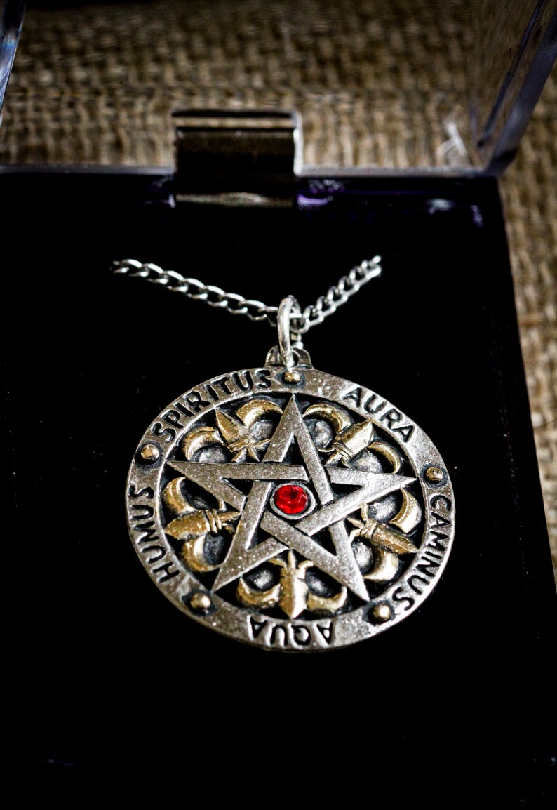 Sir Gawain's Glyph five elements pentacle pentagram | Etsy