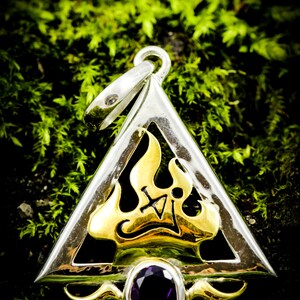 Cassiellum,sigil of Cassiel, Angel of Saturn. Sterling Silver Talisman ...