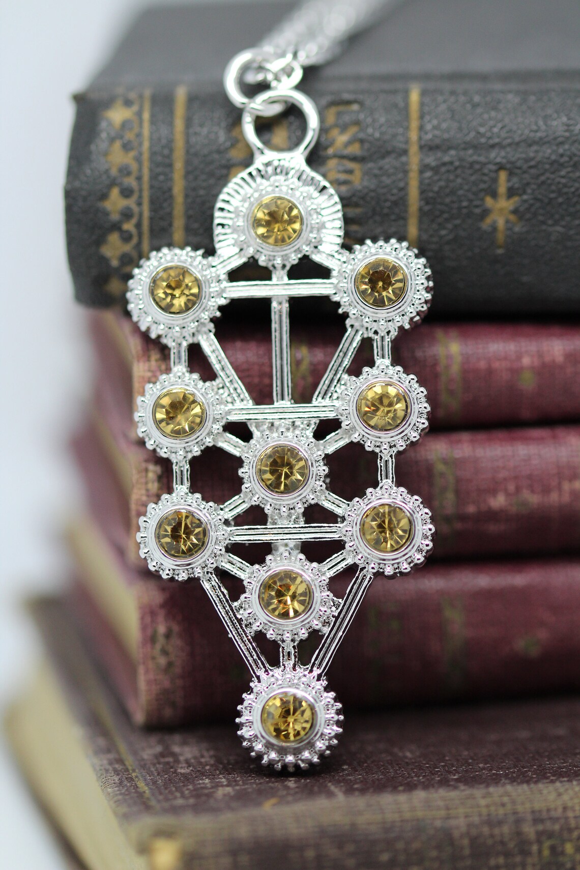 Tree of Life, Kabbalah Pendant Talisman - Etsy