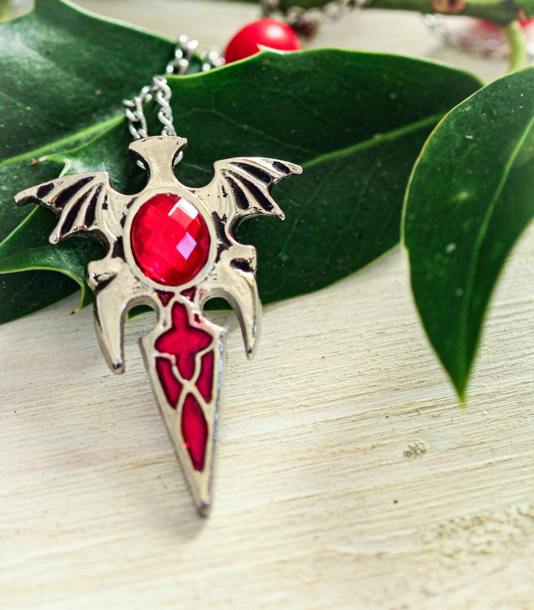 Vampire Blood Amulet, Long Life Gothic Talisman - Etsy