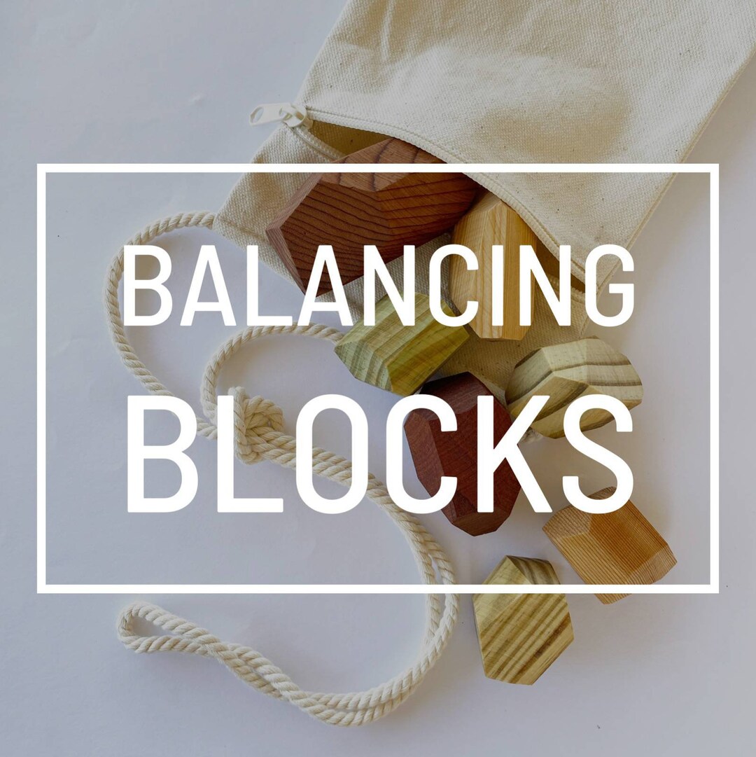 Wood Balancing Blocks - Etsy