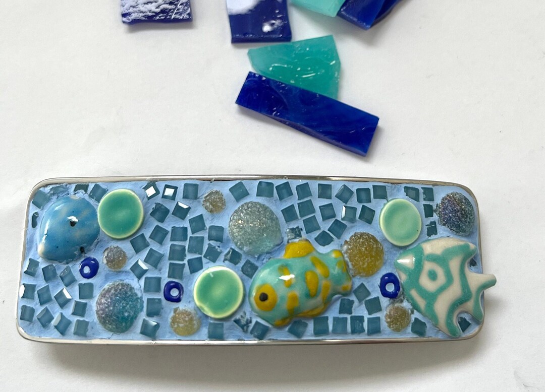 Hair Clip French Barrette With Fish Seaside Scene Great - Etsy