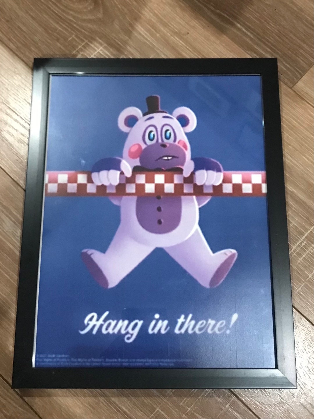 Hang in There Helpy Five Nights at Freddys Security Breach Framed ...