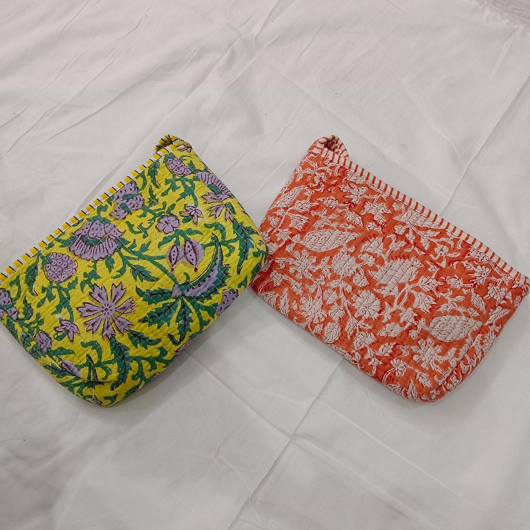 Cotton Sling Bag, Handmade Cotton Bag, Block Print Bags, Floral Print ...