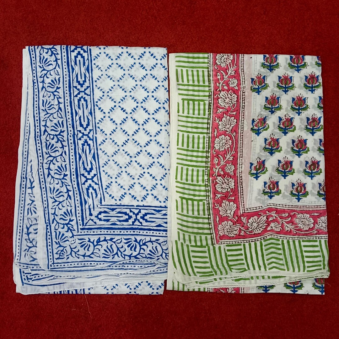 Floral Printed Set of 2 Sarong, Beach Summer Sarong, Beautiful Sarong ...