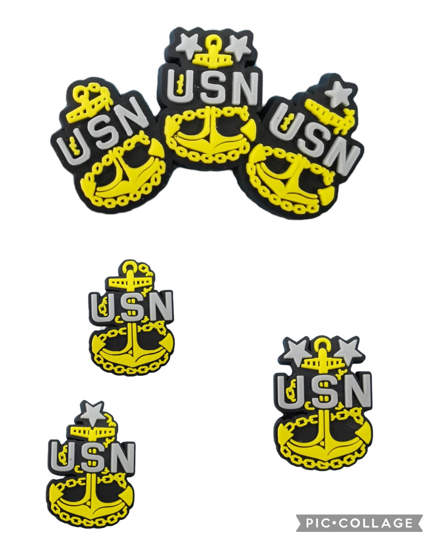 NAVY CHIEF Anchor Charms - Etsy