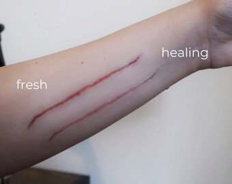 Fake Scar Tattoo - Etsy UK