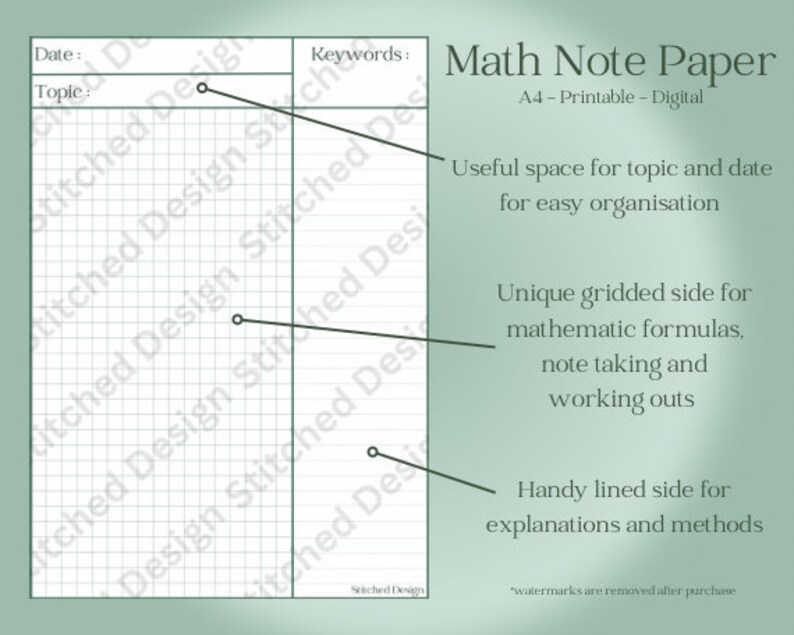 Maths Study Pack, Maths Revision, Study, Revision Planner, Flashcards ...