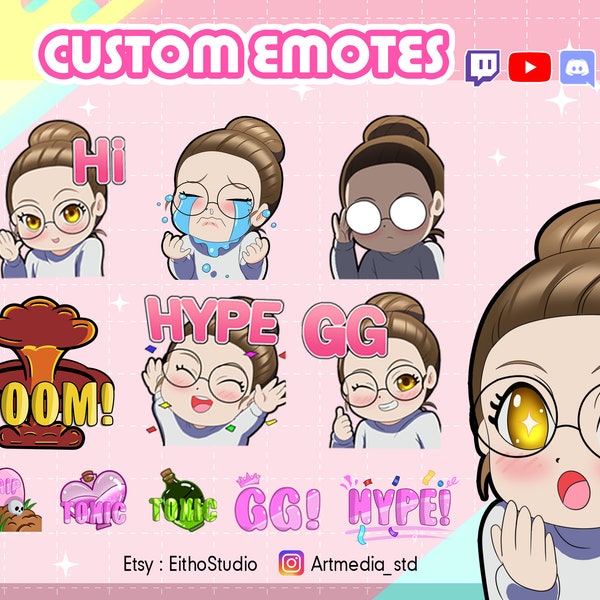 Custom Tiktok Emotes - Make Your Own Tiktok Emotes