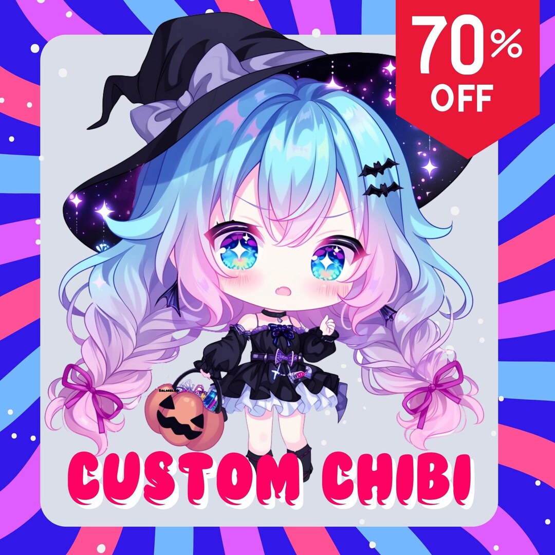 Custom Chibi Character Chibi Pfp Cute Chibi Commission Chibi ...
