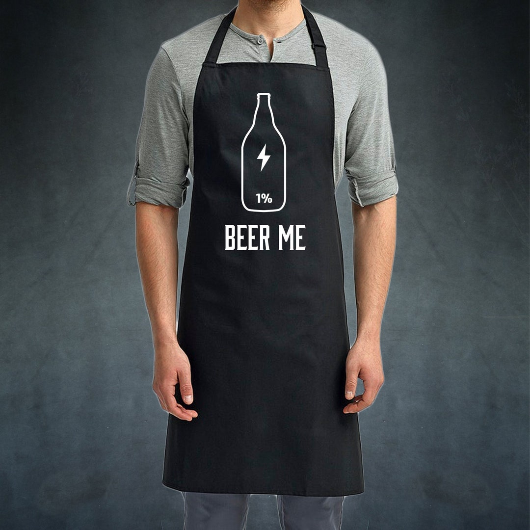 Beer Me | Apron | Gifts for Drunk Chefs - Etsy