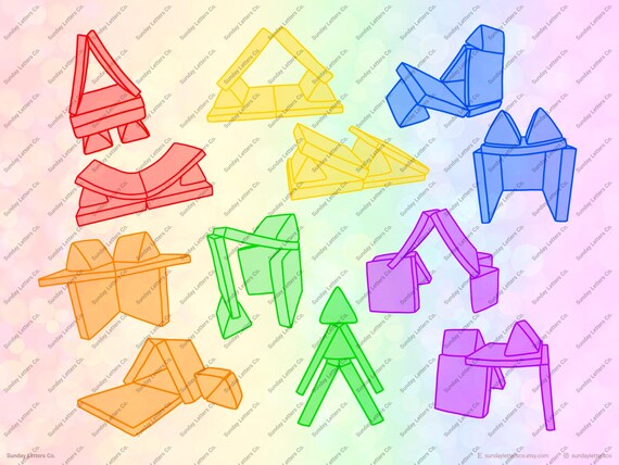 1 Nugget Builds Nugget Couch Ideas Rainbow Poster Digital | Etsy