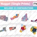 3 Nugget Play Couch Builds 23 Builds for Print digital: PNG - Etsy