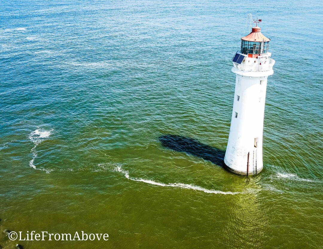 Lighthouse From Above Print Photo - Etsy