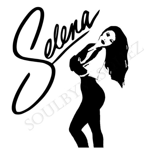 Selena Decal PNG Image Instant Download Digital Image - Etsy Canada