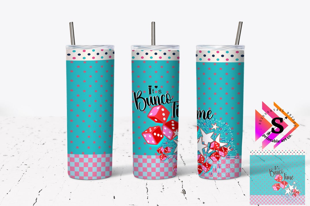 DIY Bunko Time Sublimation Tumbler Printable Instant Digital Download ...
