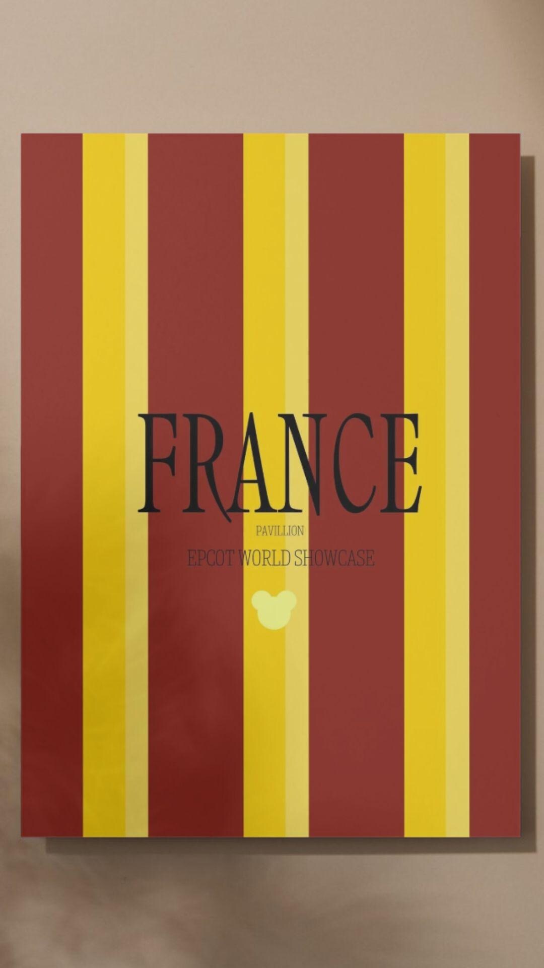 French France Pav Pavilion EPCOT Costume Uniform Inspired Digital Print ...