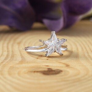 Kite Cut Diamond Ring, Star Shape Diamond Ring, Designer Classic Ring ...