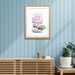 Lotus Flower Deco Wall Art Flower Print Flower Poster Gift Black Art ...