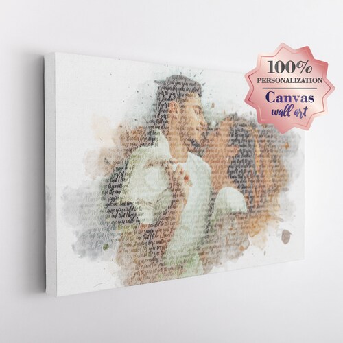 Custom Word Art Gift Ideas. Picture Made by Text. Printable - Etsy