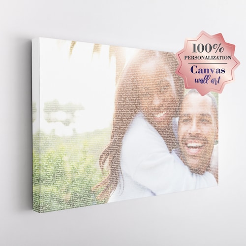 Custom Word Art Gift Ideas. Picture Made by Text. Printable - Etsy