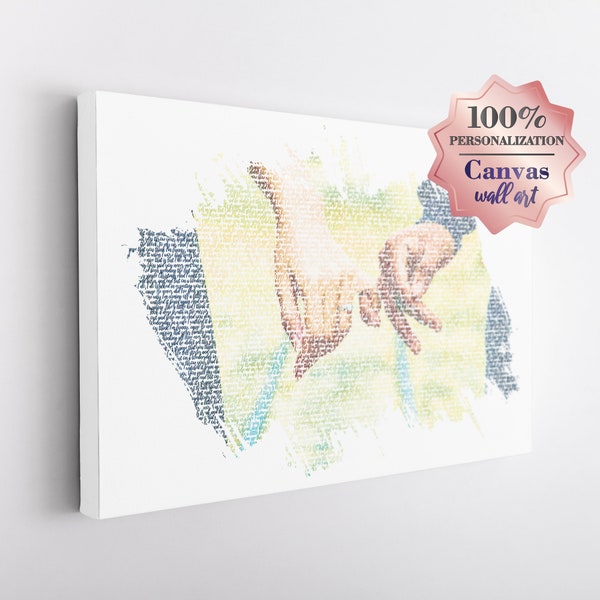 Word Art Canvas - Etsy
