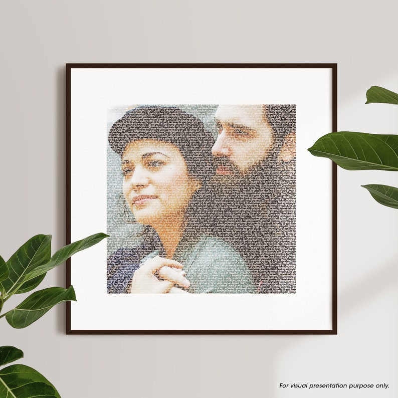 Custom Word Art Gift Ideas. Picture Made by Text. Printable - Etsy