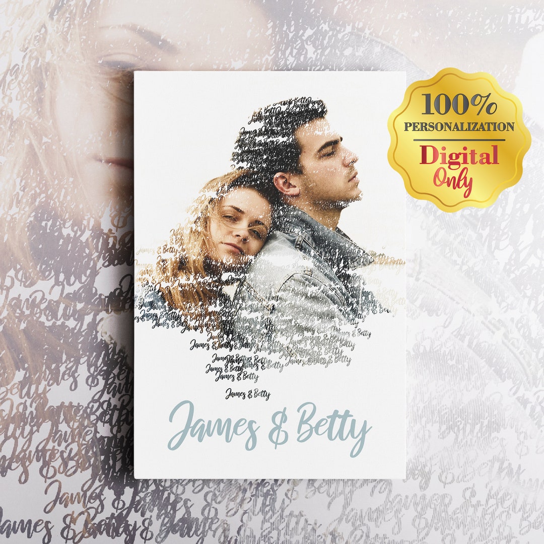 Personalisierte Word Art Geschenkideen. Bild mit Namen - Etsy.de