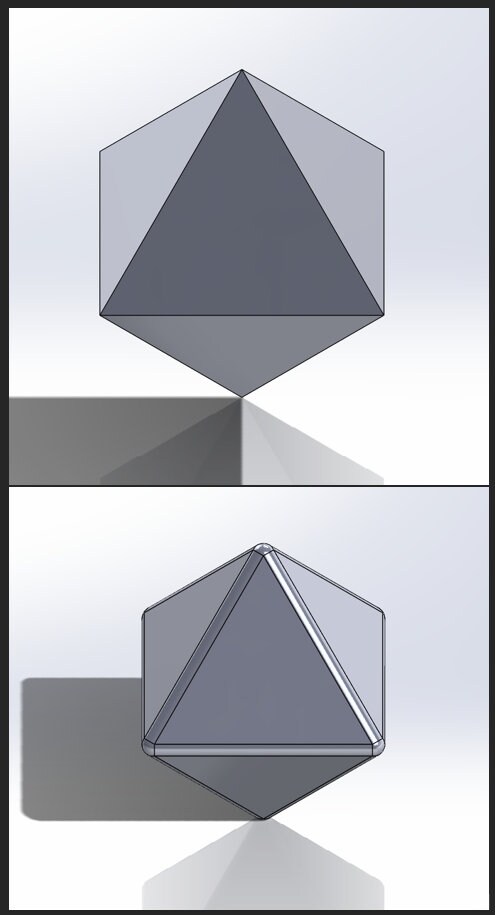 DND Digital STL Models, Sharp and Rounded Corners, Blank - Etsy