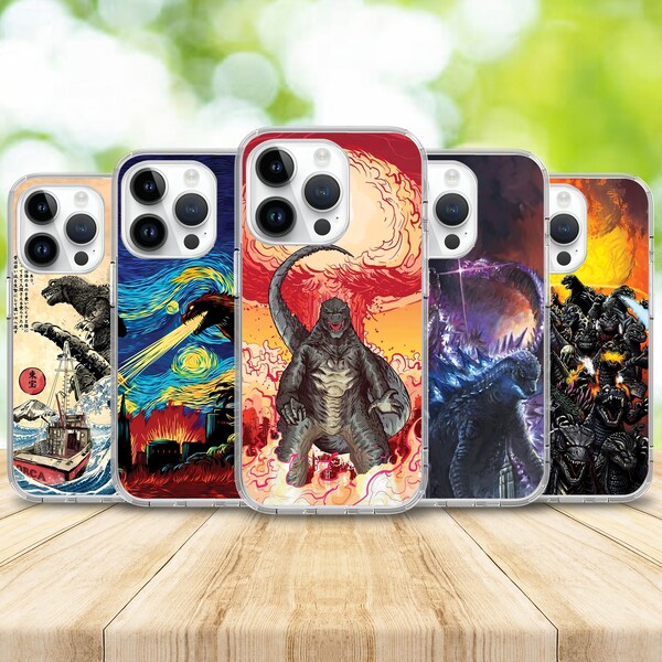 Godzilla Phone Case - Etsy
