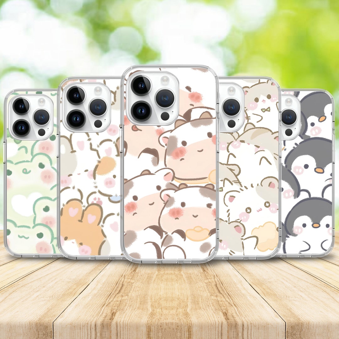 Hamster Penguin Cute Animals Wallpaper Phone Case for iPhone 15 Promax ...