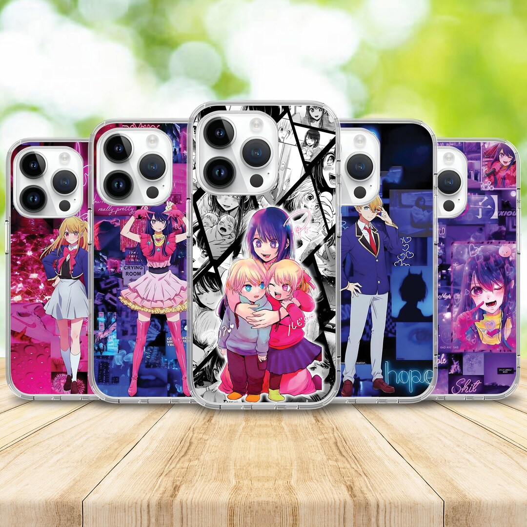 Japanese Comic Anime Manga Phone Case for iPhone 16 Promax iPhone 15 ...