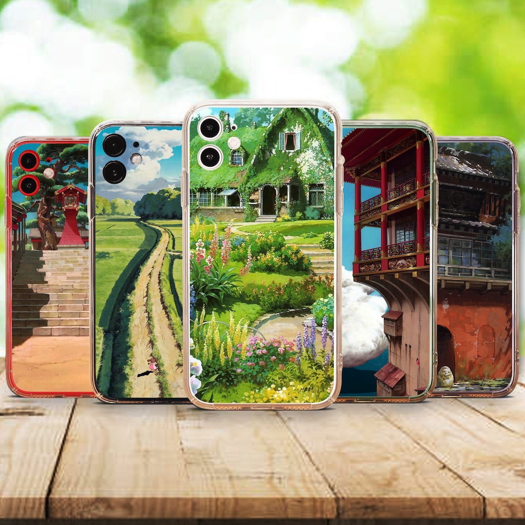 Japanese Scenery Comic Anime Manga Phone Case for iPhone 15 - Etsy