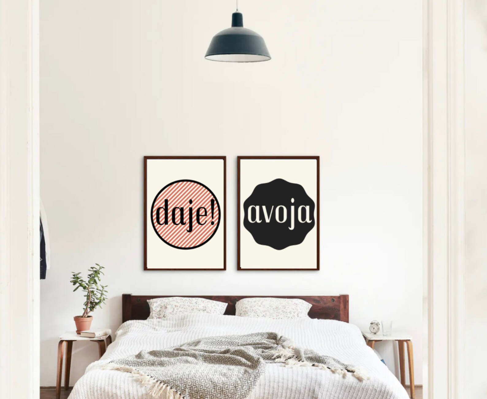 Daje | Italian Print Digital Download | Roman Slang Sign | Ready to ...