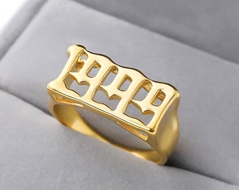 Birth Date Ring - Etsy