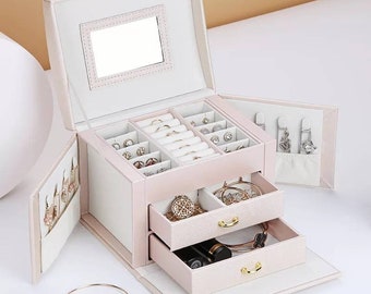 Compact Jewelry Box | Etsy