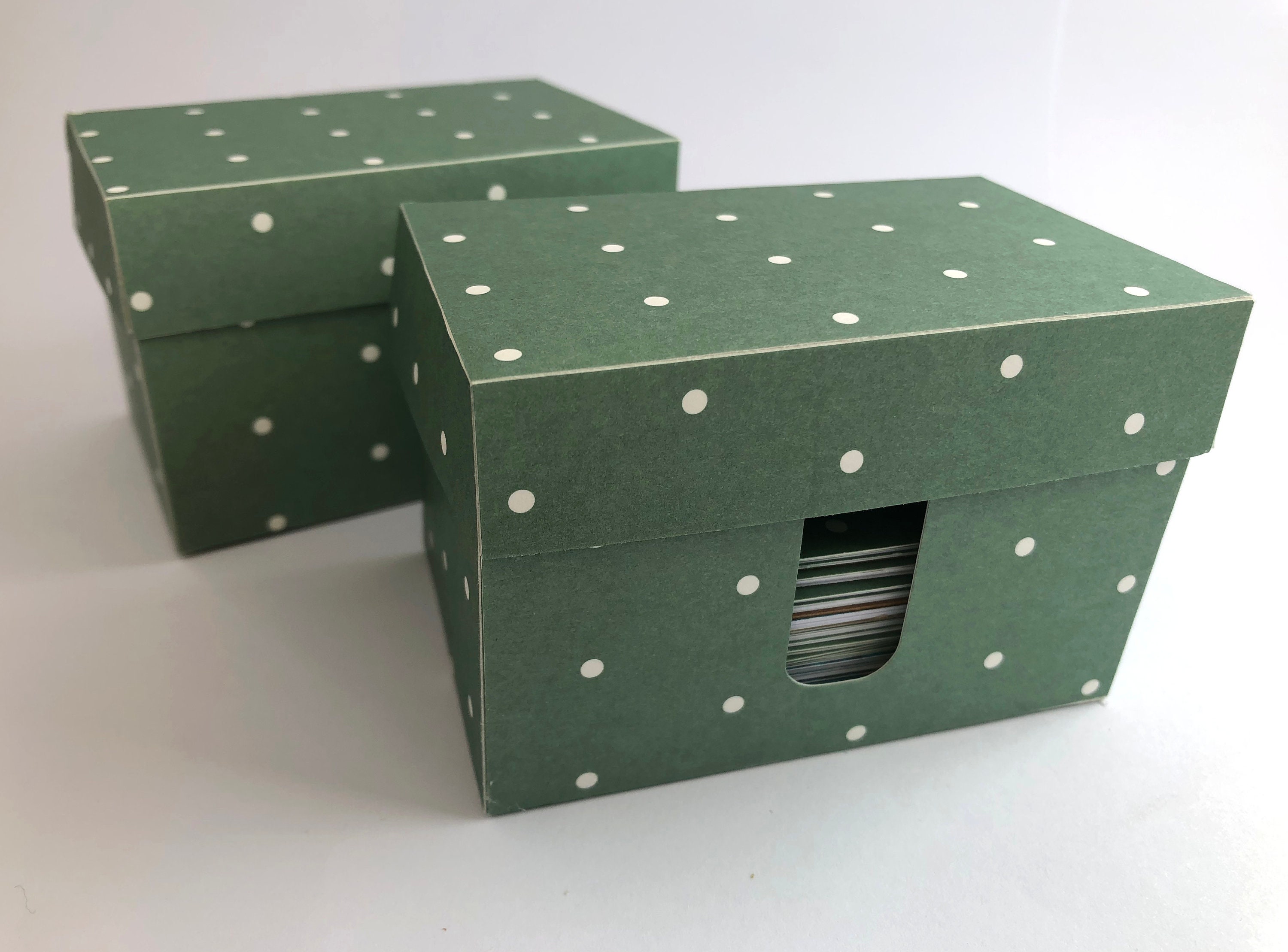 Corel and Silhouette Digital cut files: SVG Note card dispenser box box ...