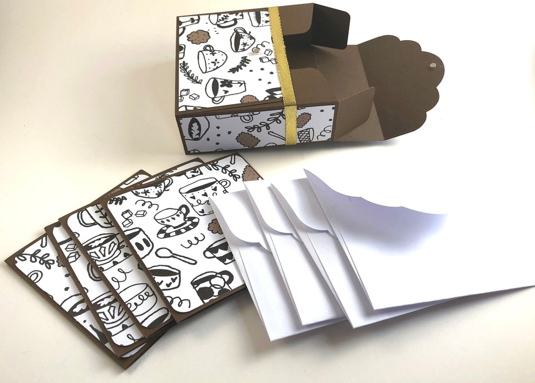 Card Gift Box (3.94in X 3.94in), Small Cards (3.74in X 3.74in) and ...