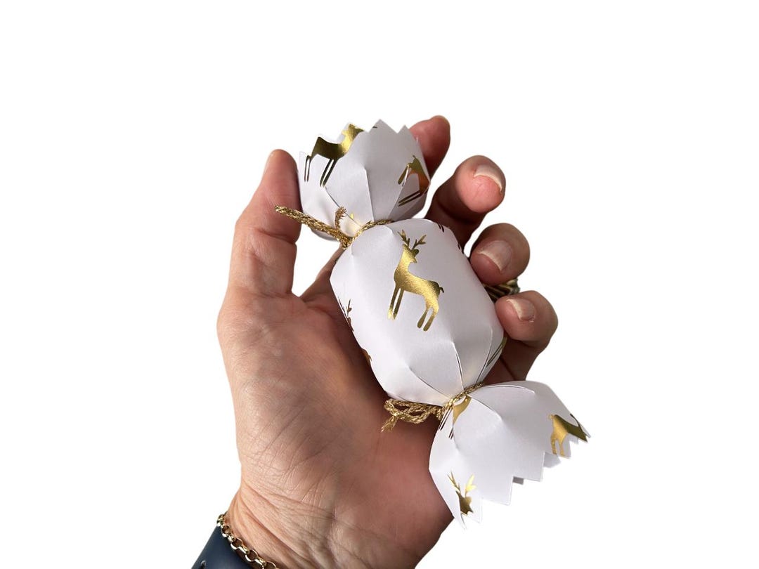 Mini Christmas Cracker SVG: Cut File Template (PDF & SVG Included) - Etsy