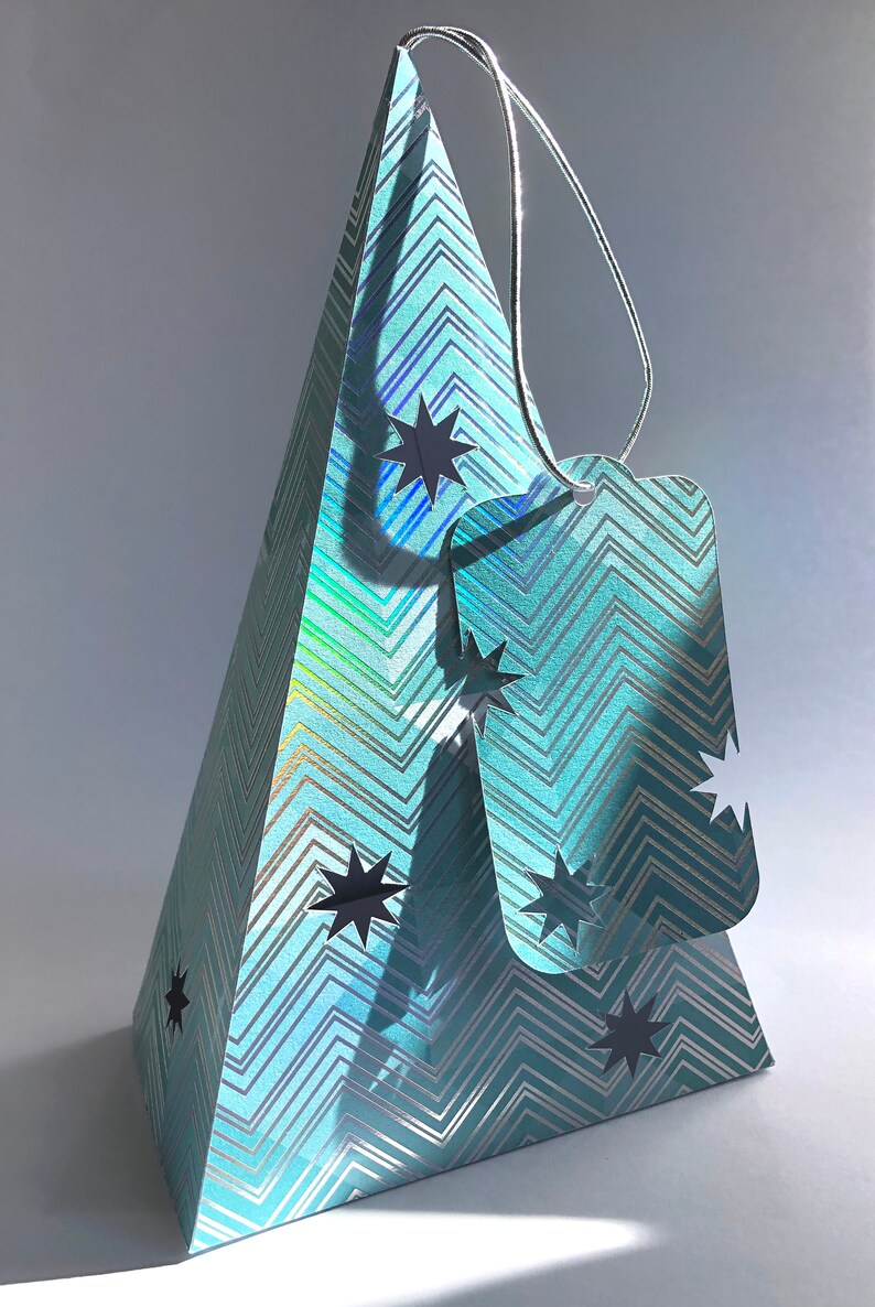 Digital Cut Files for Christmas Tree Gift Box. SVG Coreldraw - Etsy