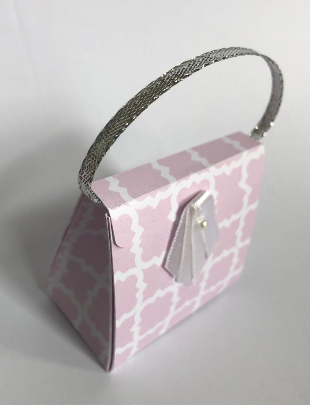 Mini Paper Handbag Gift Box: SVG & PDF Cut Files - Etsy UK