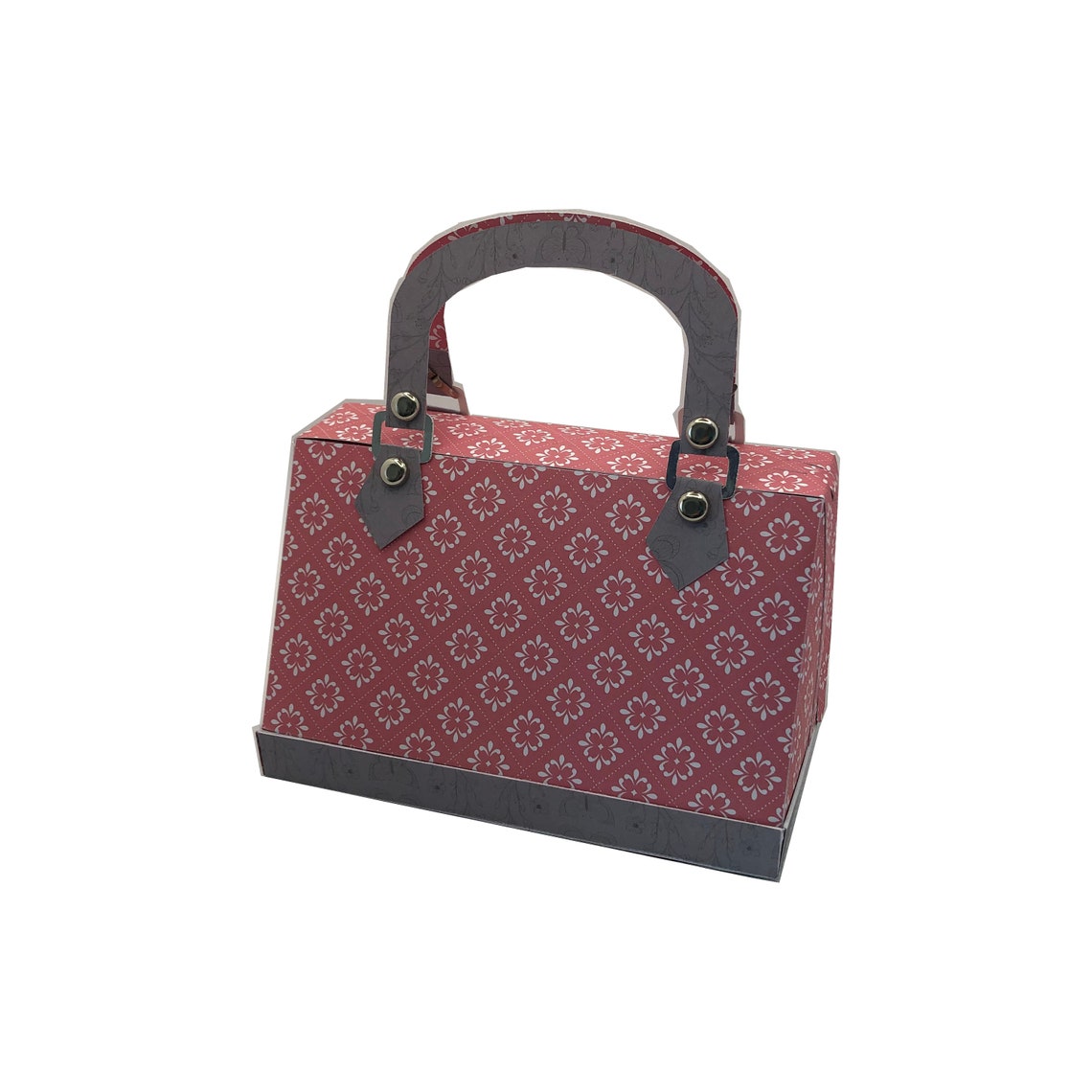 Paper Handbag With Tear Strip Opening. Digital Cut Files for - Etsy